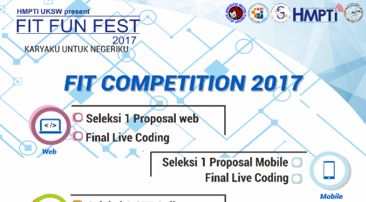 Karyaku Untuk Negeriku, Mobile, Web, Dan Network Security Competition FIT 2017 - CODEPOLITAN