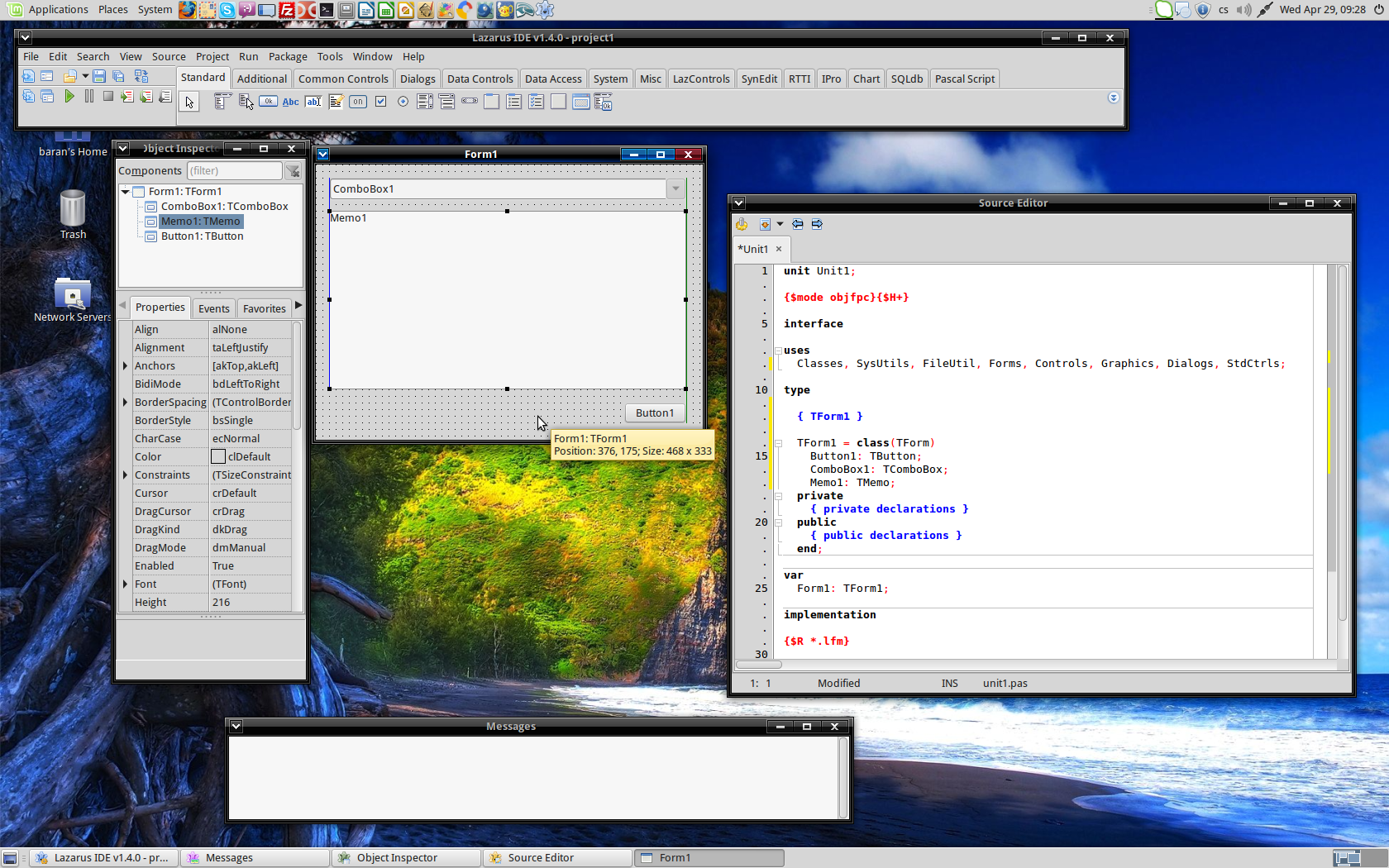 Lazarus, GUI Builder dan IDE Untuk Bahasa Pemrograman Pascal Rilis Versi 1.8 - CODEPOLITAN