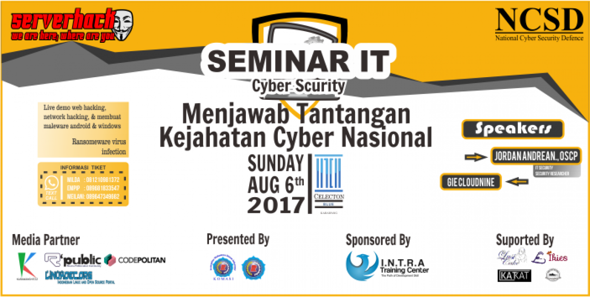 Seminar IT - Cyber Security - CODEPOLITAN